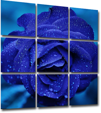 Split photo to canvas prints - From £68.40