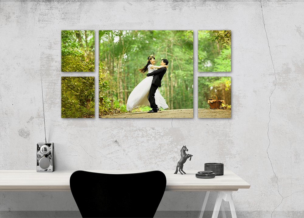 Split photo to canvas prints - From £68.40