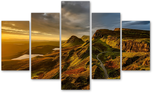 Split photo to canvas prints - From £68.40