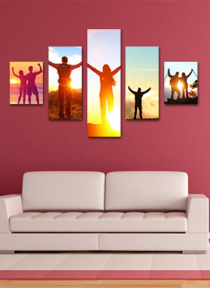 Wall display canvas packages for your home - From £46.56